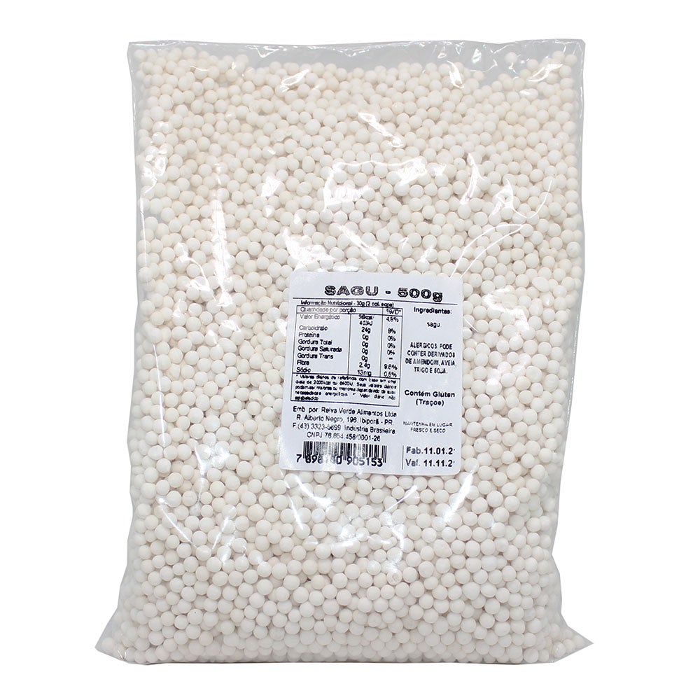 Sagu 500g - Atacado de Produtos Naturais
