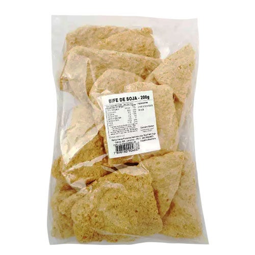 Bife de Soja Claro (Fatias) 200g - Atacado de Produtos Naturais