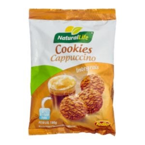Cookies Sabor Cappuccino Natural Life 180g - Atacado de Produtos Naturais