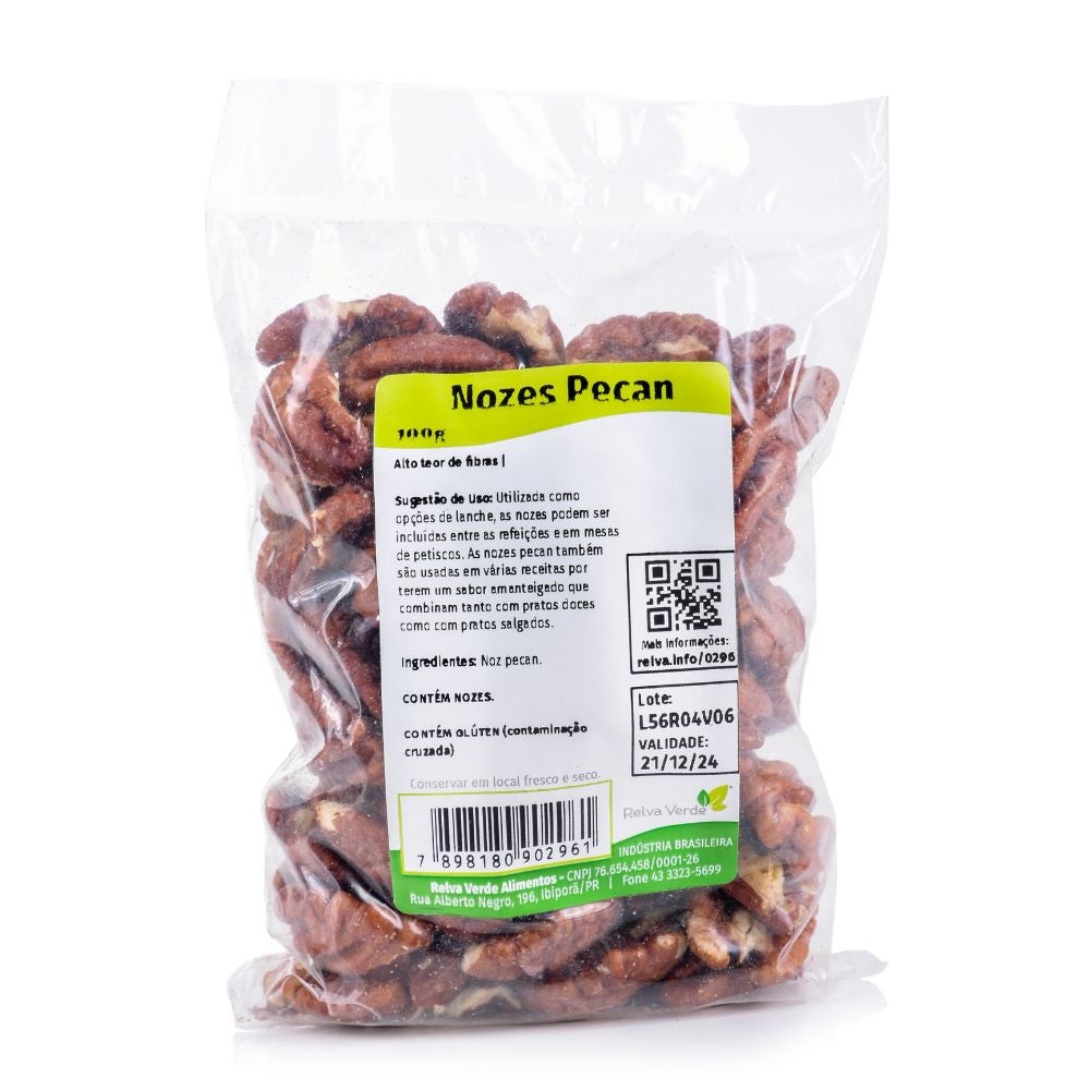 Nozes Pecan 100g - Atacado de Produtos Naturais